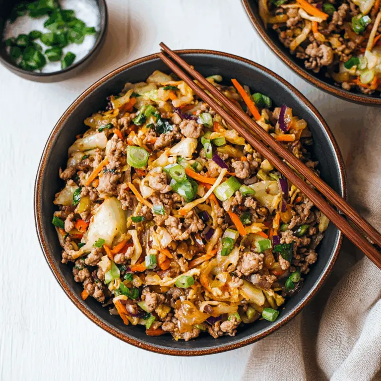 Paleo Egg Roll in a Bowl